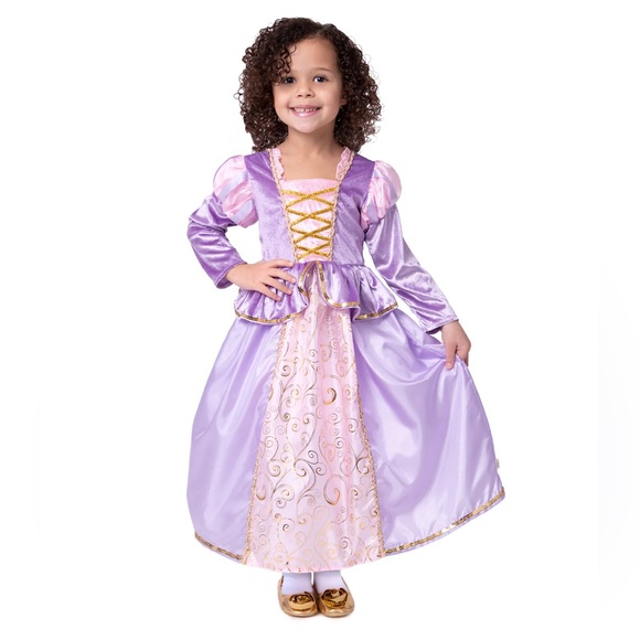 Little Adventures | Costumes | Girls 57 Rapunzel Disney Princess Long ...